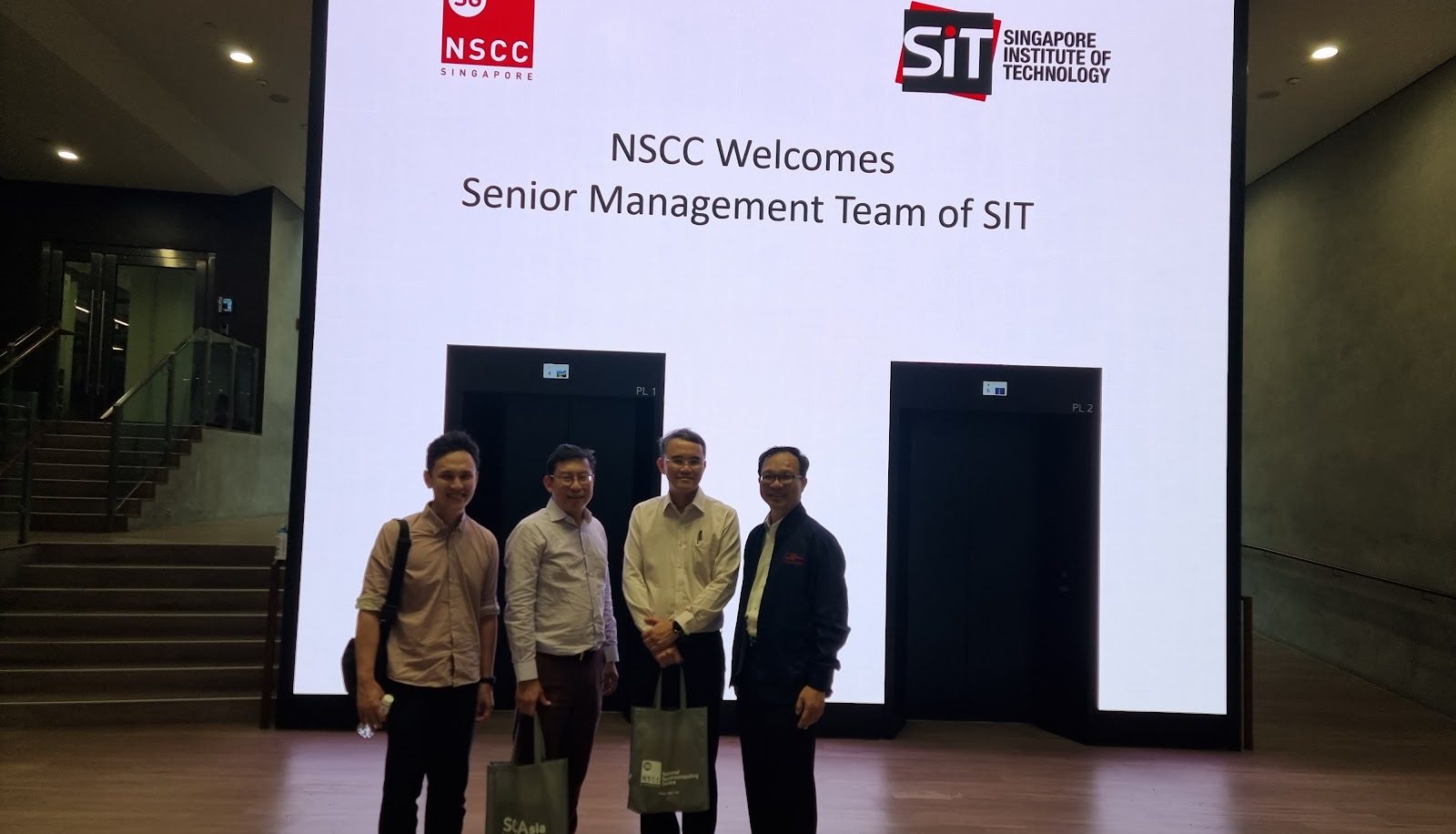 Singapore Institute of Technology (SIT) ASPIRE2A Visit and Tour | NSCC