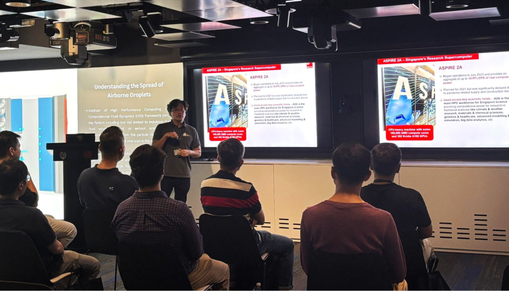 DSTA Visit to i4.0 Data Centre | NSCC